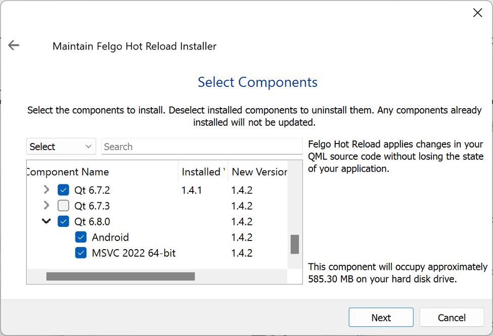 Felgo Hot Reload 1.4.2: Asset Hot Reloading and Qt 6.8 Support